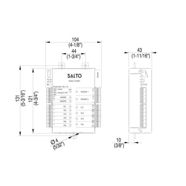 Unité de contrôle on-line cu42e | Hubert Quincaillerie